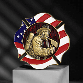 Custom Police Challenge Coins [ Top Quality ] GS-JJ