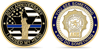 Custom Police Challenge Coins [ Top Quality ] GS-JJ