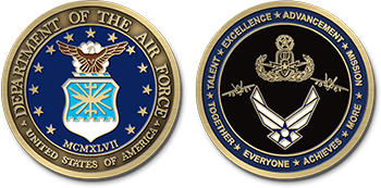 Air Force Challenge Coins, GS-JJ.com ® | Coins For Sale