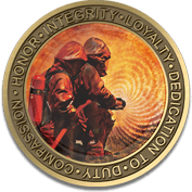 Firefighter Challenge Coins - No MOQ & Free Design | GS-JJ