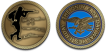 Design Your Own Army Challenge Coins | GS-JJ.com