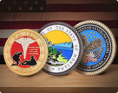 Custom Police Challenge Coins [ Top Quality ] GS-JJ