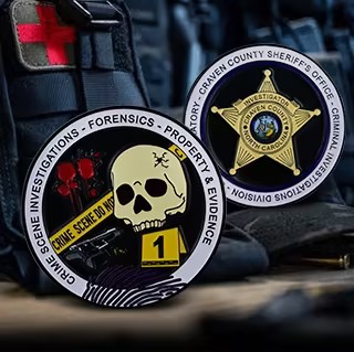 Custom Police Challenge Coins [ Top Quality ] GS-JJ