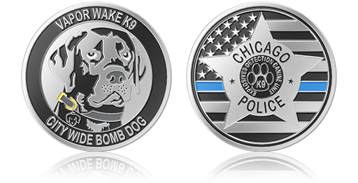 Custom Police Challenge Coins [ Top Quality ] GS-JJ