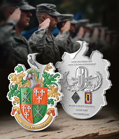 Design Your Own Army Challenge Coins | GS-JJ.com