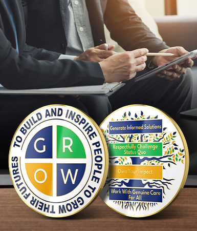 Corporate Challenge Coins: Free Art, up to 30% OFF | GS-JJ®