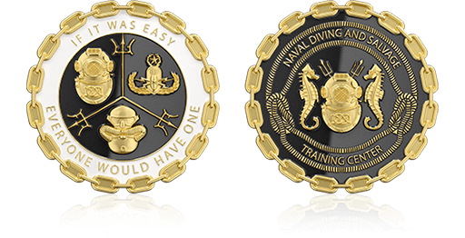 US Navy Challenge Coins | Design at Your Will | GS-JJ