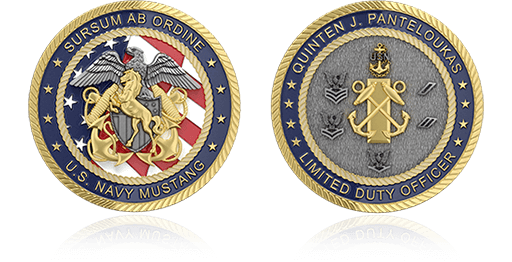 US Navy Challenge Coins | Design at Your Will | GS-JJ