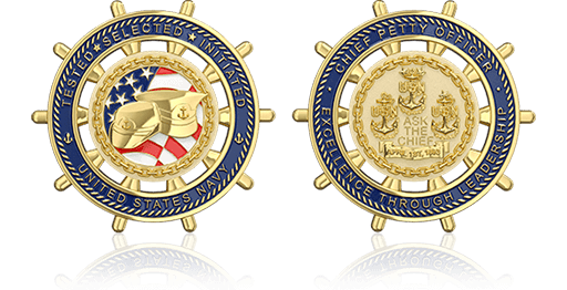 US Navy Challenge Coins | Design at Your Will | GS-JJ